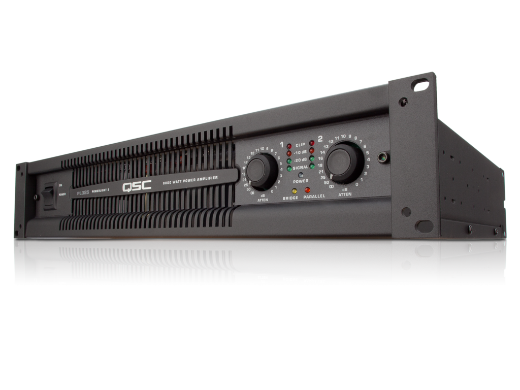 QSC PL325 1250W Power Amplifier - Megavision
