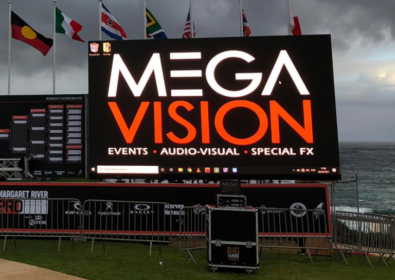 6mm LED Screen - 7sqm 3.5 x 2m Trailer LED Screen - Megavision